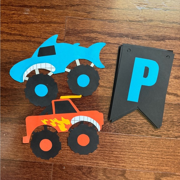 Monster Jam | Other | Monster Jam Happy Birthday Banner | Poshmark